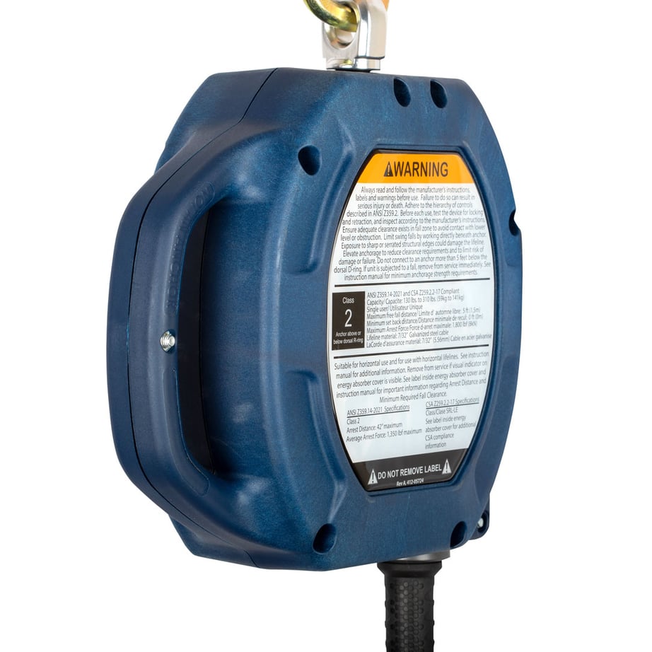 ANSI Z359.14-2021 - New Retractable Device Standards – Safewerks