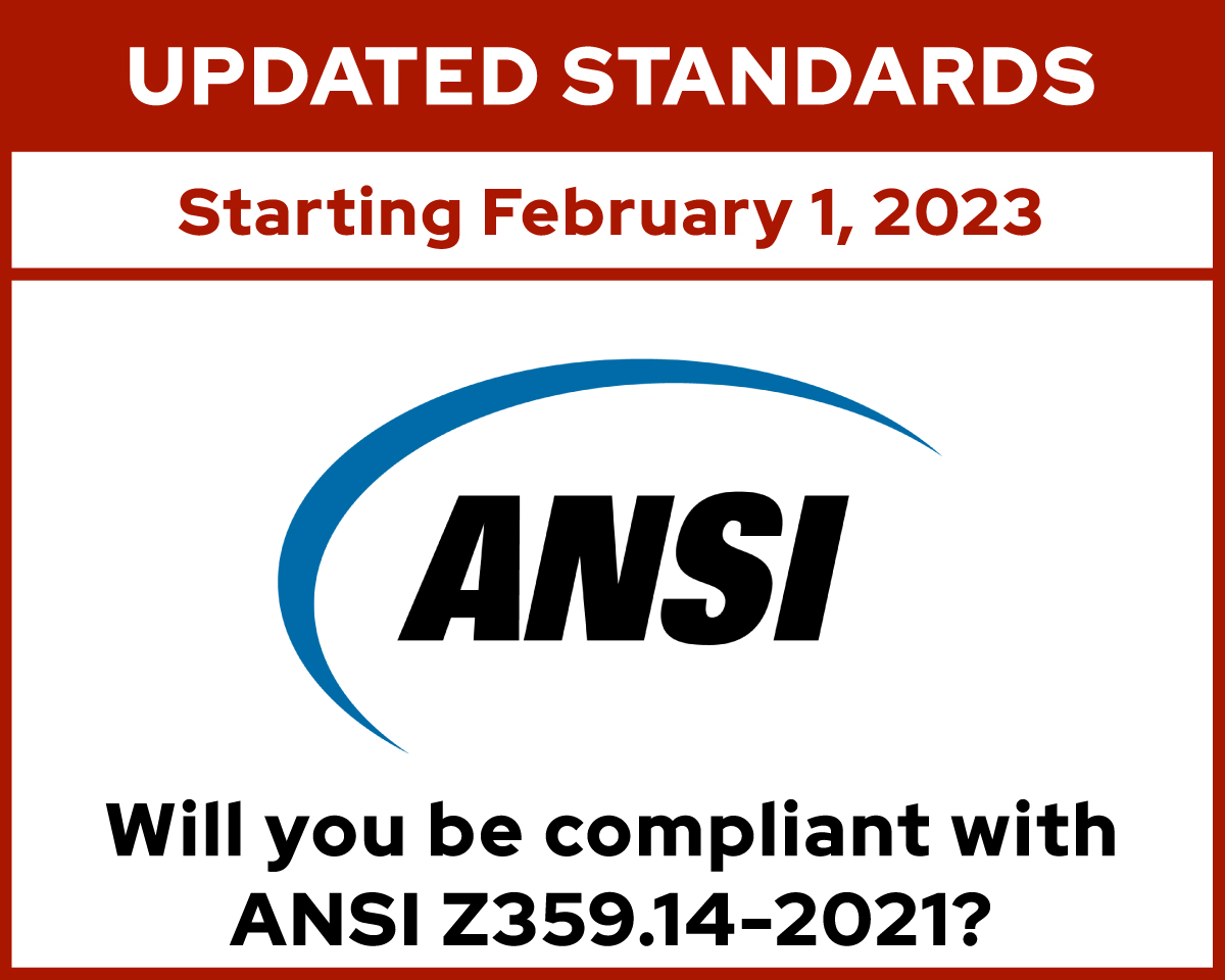 ANSI Z359.14-2021: What You Should Know to Comply with the Updated Self ...